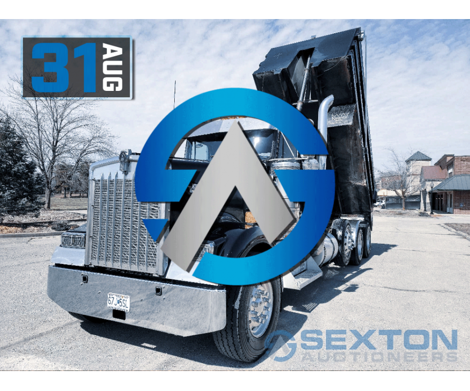 Sexton Auctioneers August 31st Equipment Auction
